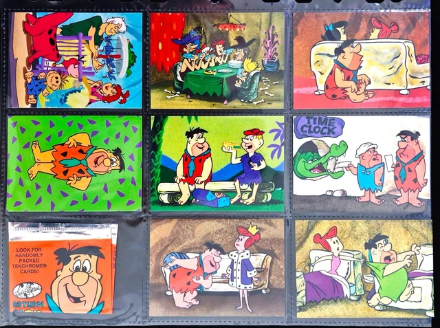 1994 CARDZ 💥 RETURN OF THE FLINTSTONES 💥 TRADING CARDS 💥 Lot of 8 ...