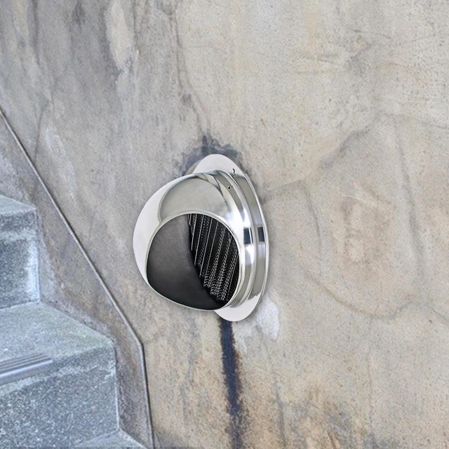 AIR VENT LOUVER Ducting External Extractor Ventilation Duct Cover Vent ...