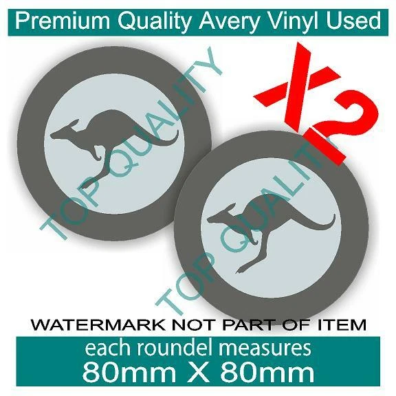 AUSTRALIAN AIR FORCE Raaf Low Visibility Decal Sticker Patriotic Decals ...