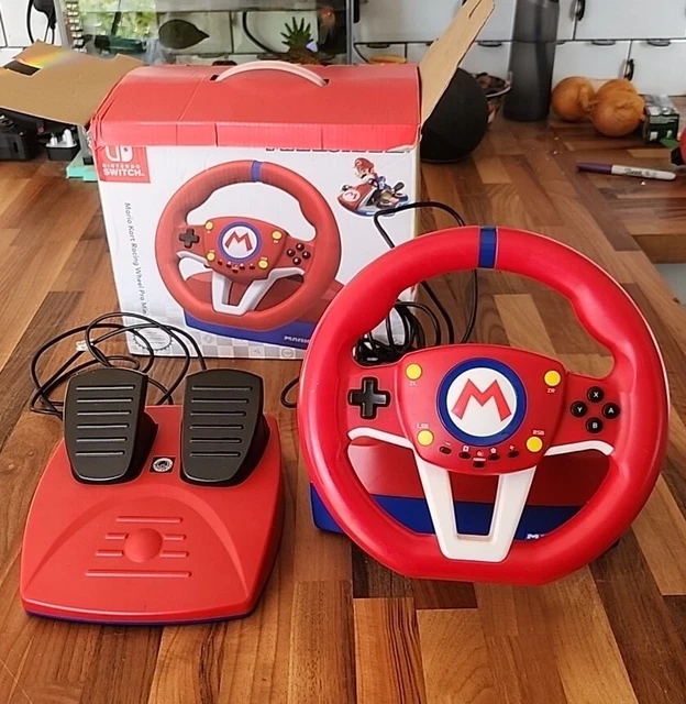 HORI MARIO KART Racing Wheel Pro Mini for Nintendo Switch With Original ...