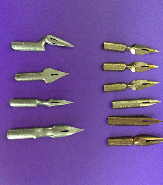 BEL ASSORTIMENT DE 10 plumes à écrire neuves de collection origine ...