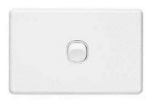 CLIPSAL C2000 SERIES FLUSH SWITCH 1-Gang 250V 20A Horizontal Mount ...