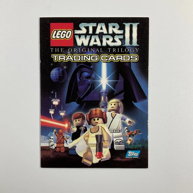 LEGO STAR WARS II The Original Trilogy 2006 Topps Trading Card Promo £ ...