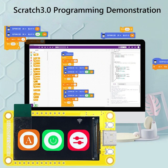 ESP32-S3 MODULE 8M PSRAM IoT MCU Dual Core CPU 170x320 WIFI Bluetooth ...