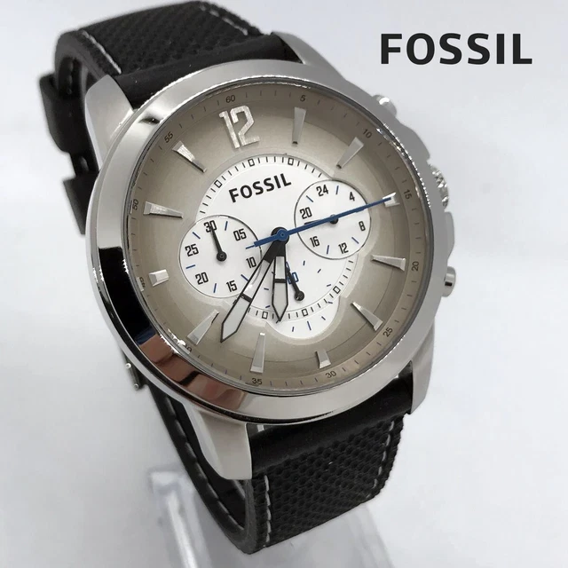 FOSSIL FS-4533 MEN'S watch stainless steel chronograph £49.00 - PicClick UK
