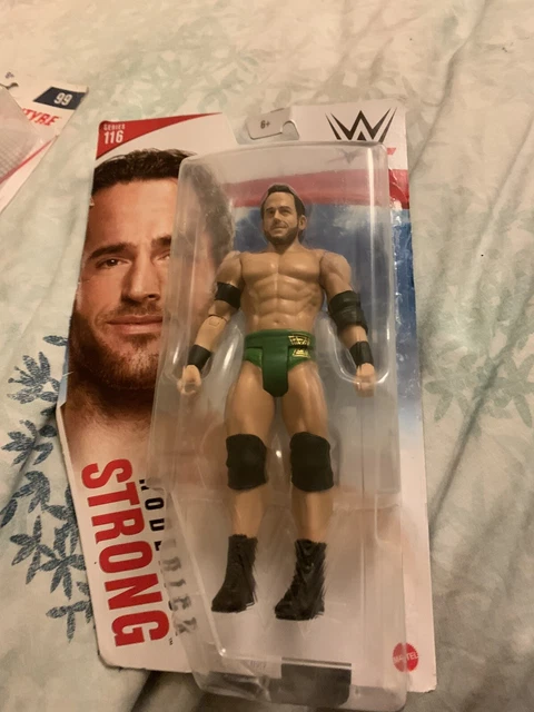 WWE RODERICK STRONG Wrestling Figure-Basic Series 116-Mattel-Excellent ...