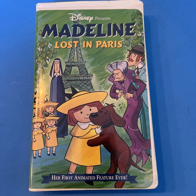 DISNEY CLASSIC CLAMSHELL VHS Tape Madeline Lost In Paris EUR 5,58 ...