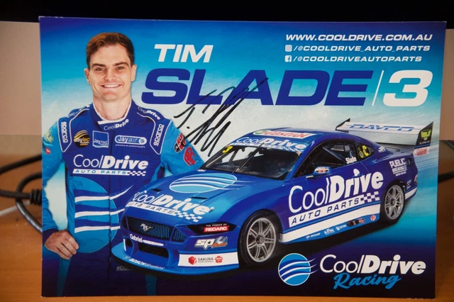 TIM SLADE #3 Cooldrive Auto Parts/BRT Ford V8 Supercar Signed Driver ...
