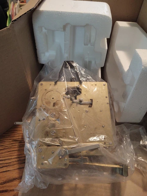 FRANZ HERMLE CLOCK Movement #1050-020-2 Jewled-Original Box Appears New ...