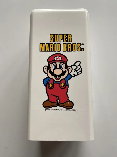 NINTENDO SUPER MARIO Bros Dixie Cup Vintage 1989 Cup Dispenser $29.00 ...