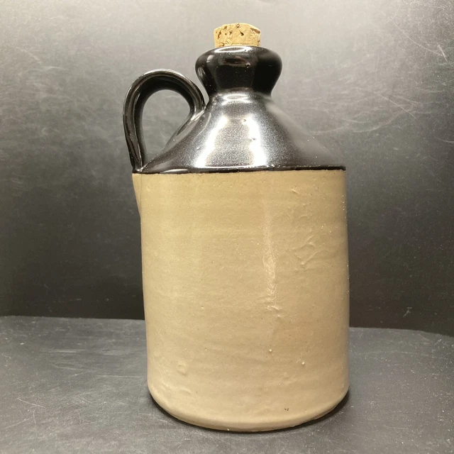 VINTAGE THE HONEYMOON Drink Ye Olde Liqueur Mead Stoneware Flagon with ...