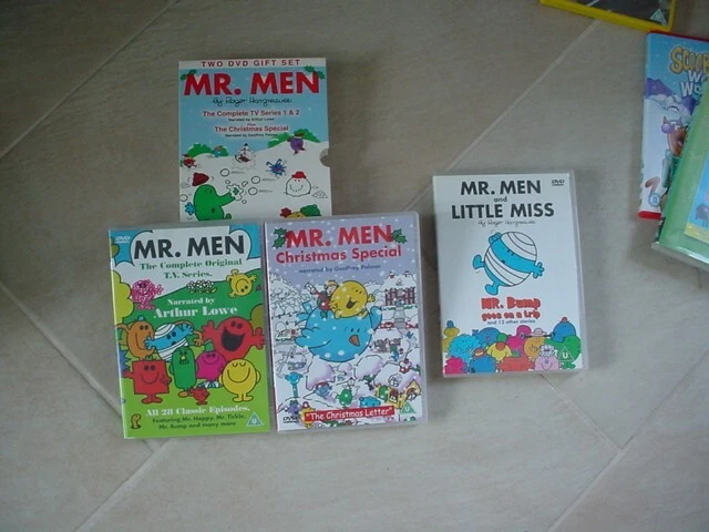 KIDS DVD BUNDLE Mr Men Complete TV Series, plus Mr Men and Little Miss ...