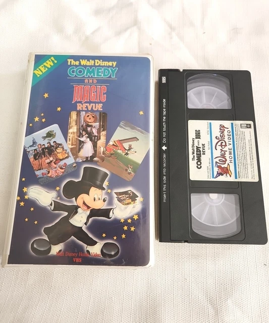 WALT DISNEY COMEDY And Magic Revue Vhs Tape, Original ** Buy 2 Get 1 ...