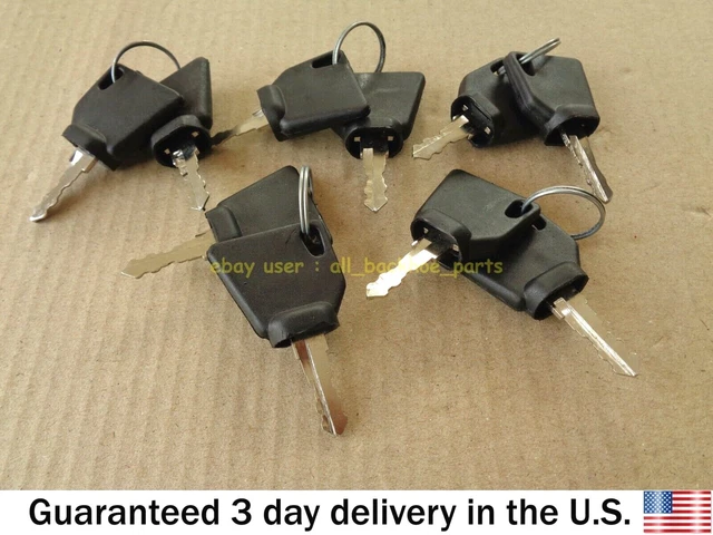 JCB BACKHOE TELEHANDLER Forklift - Ignition Keys, 10 Pcs. (Part No. 701 ...