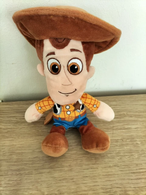 DISNEY PIXAR TOY Story Woody Plush Soft Toy. 8" High In VGC £4.99 ...