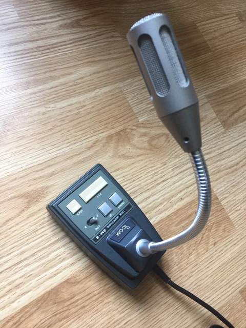 ICOM SM-8 DESK MIC- Does Not Include Other Cable Manual Or Fuses Show ...