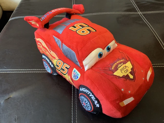 DISNEY LIGHTNING MCQUEEN Plush Toy EXCLUSIVE ORIGINAL 13” World Grand ...