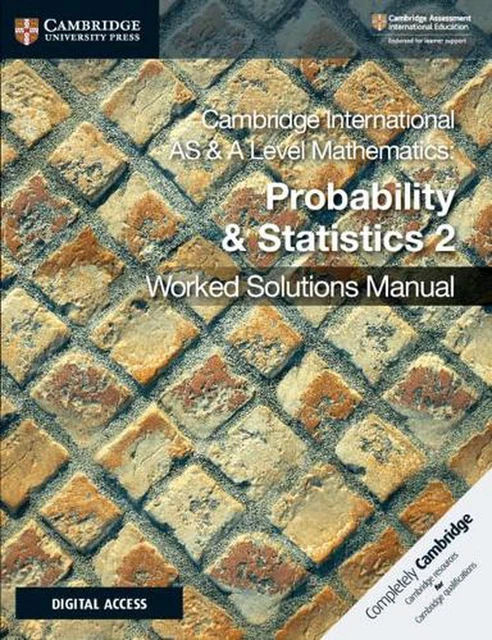 CAMBRIDGE INTERNATIONAL AS & A Level Mathematics Probability ...