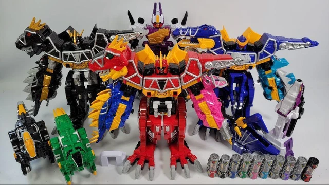 POWER RANGERS DINO Charge Kyoryuger DX Dark Kyoryujin Toba Spino ...