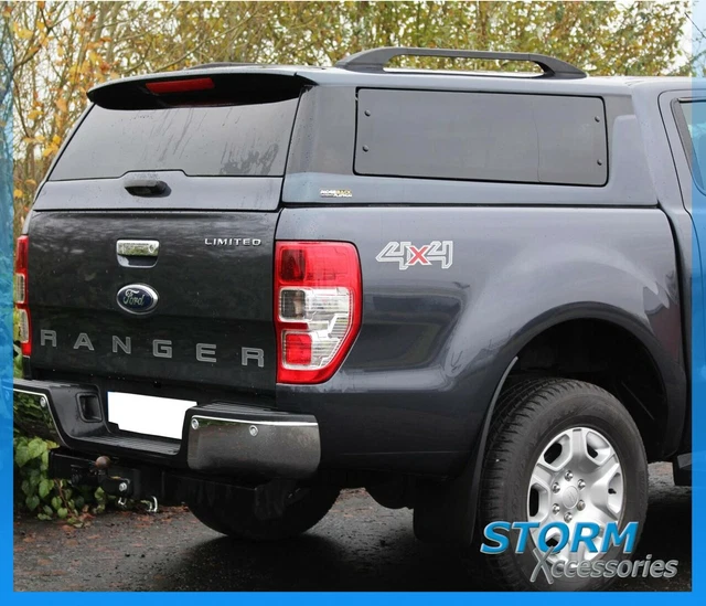 RIDGEBACK PLATINUM HARDTOP Canopy -Sea Grey For Ford Ranger T6 Double ...