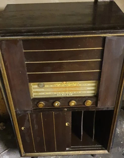 PYE RADIOGRAM 1950S Record Player Cabinet RC121 - Untested - Renovation ...