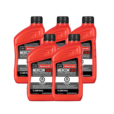 MOTORCRAFT OEM AUTOMATIC Transmission Fluid ATF Kit Mercon ULV - 7 ...