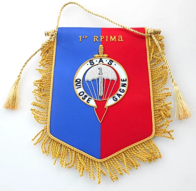 FRENCH SAS 1ST Marine Infantry Parachute - Pennant - Special Air ...