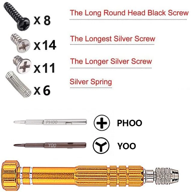 FOR NINTENDO SWITCH Joy-Con Full Buttons Set ABXY Triggers Directional ...