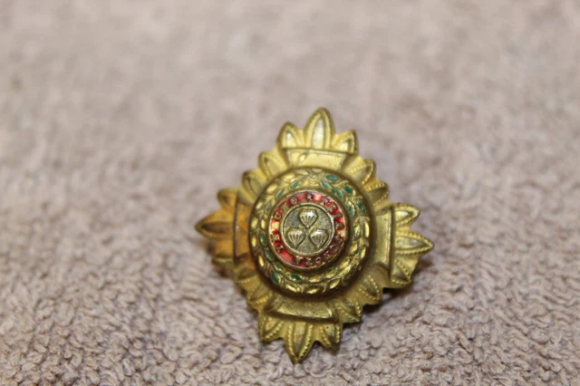 ORIGINAL WW2 ROYAL British Army Officers Metal Shoulder Pip Insignia ...