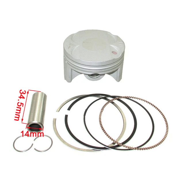 62MM PISTON KIT For Daytona Anima 4 Valves 150cc 190cc FLX FDX FE ...