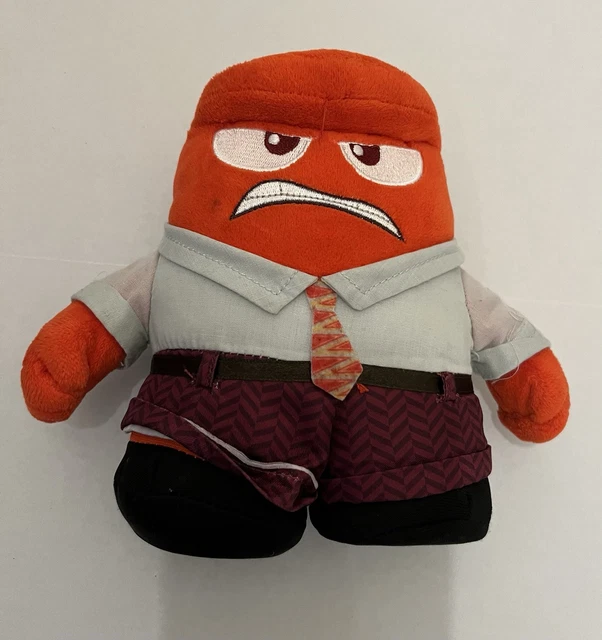 DISNEY PIXAR INSIDE Out Anger 6" plush toy, Tomy, 2015, Lewis Black £13 ...