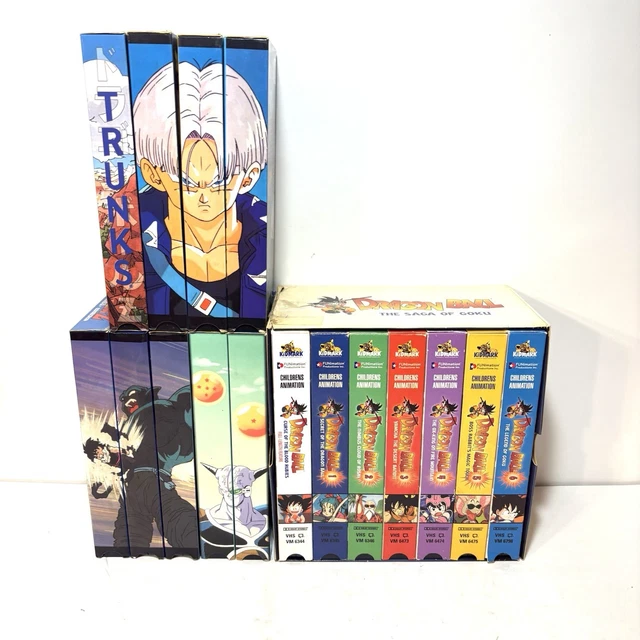 DRAGON BALL Z VHS Complete Saga Of Goku & More!! Excellent Condition ...