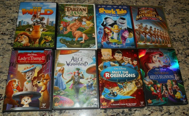 BUNDLE LOT DISNEY Dvd Movies Classic Dvds + Lady Tramp Robinsons ...