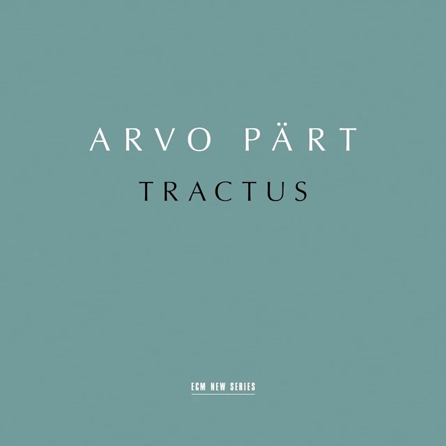 ARVO PÄRT ARVO Pärt: Tractus (CD) Album EUR 21,56 - PicClick FR