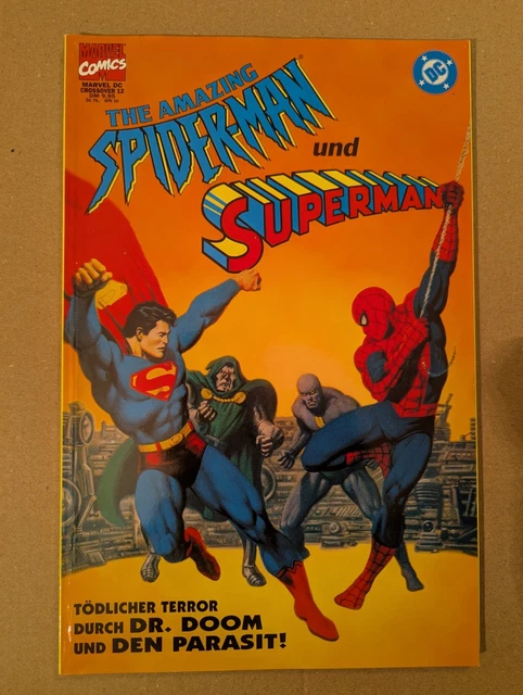 DC MARVEL CLASSICS #2 The Amazing Spider-Man und Superman-Neu-Softcover ...