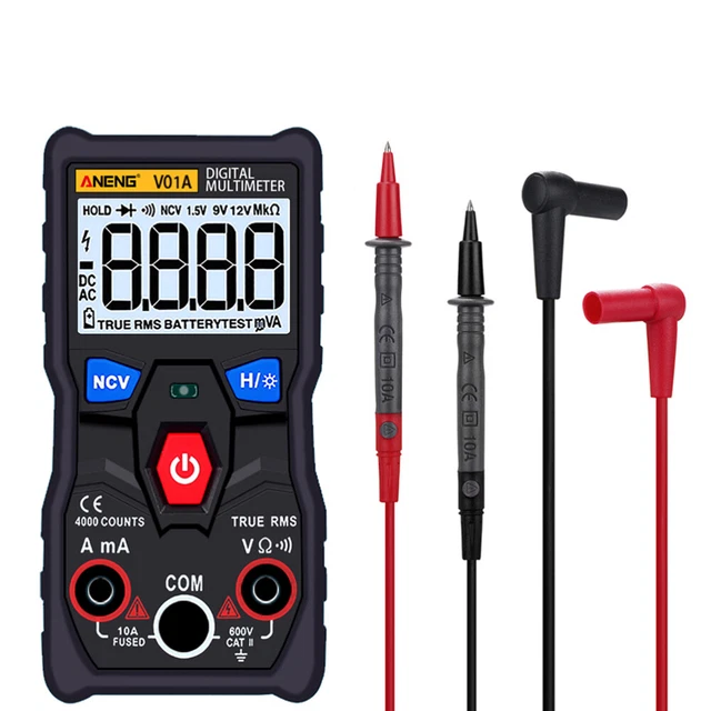 HIGH ACCURACY METER Digital Multimeter Ampere Capacitance Resistance ...