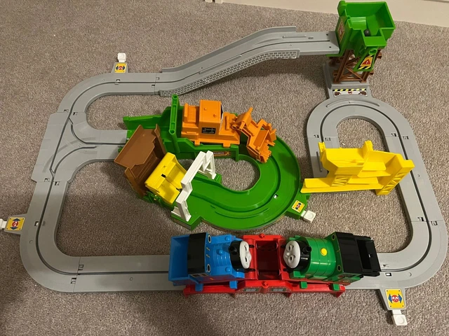 THOMAS AND FRIENDS Big Loader - Motorised Interactive Toy Train & Rail ...