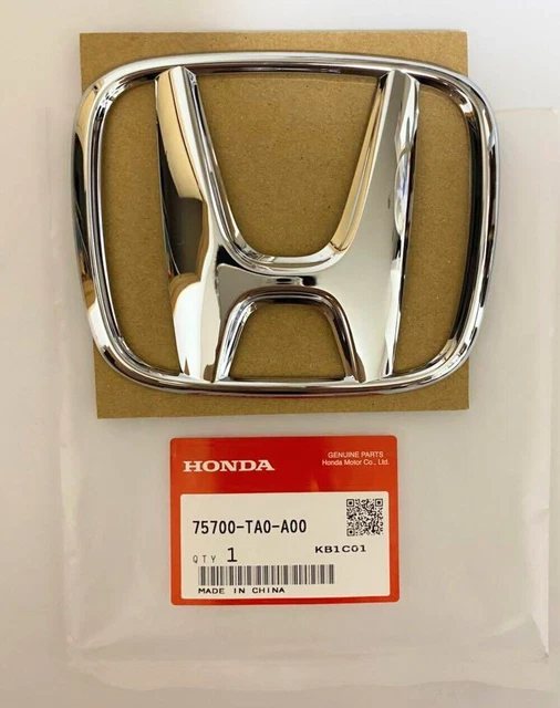 GENUINE OEM HONDA Front Grille Emblem 75700-TA0-A00 Civic Odyssey ...