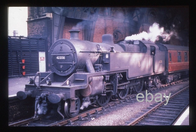35MM SLIDE - ex LMS 42338 at St Pancras on 10.10.61 £1.99 - PicClick UK