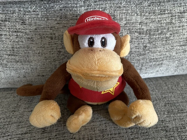 RARE SUPER MARIO: Diddy Kong Plush Toy World Of Nintendo Jakks Pacific ...