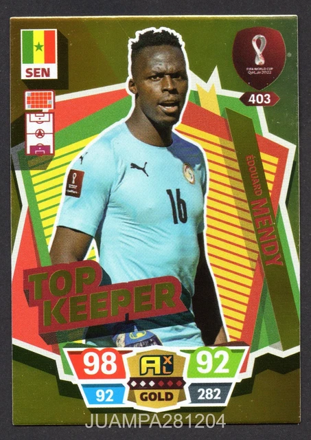 MENDY TOP KEEPER #403 Senegal Cromo Card Fifa World Cup Qatar 2022 ...
