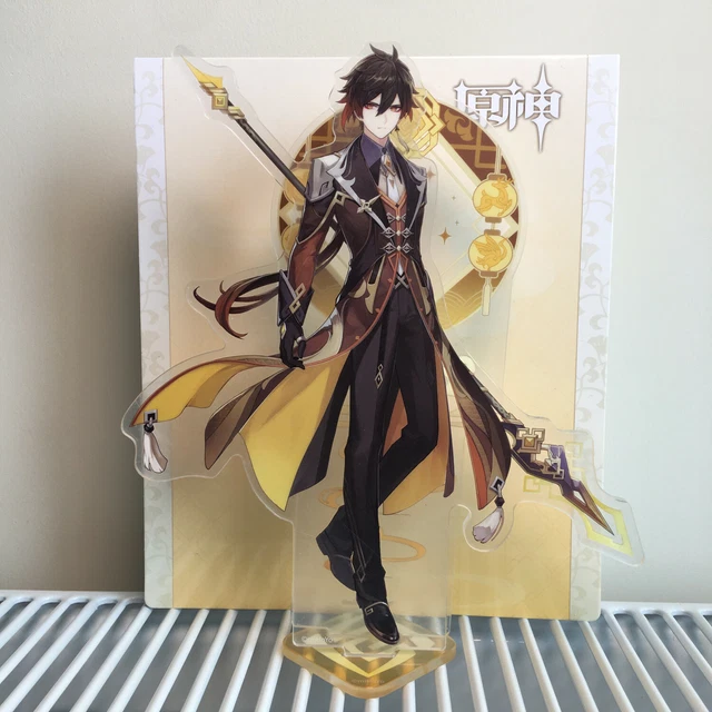 OFFICIAL GENSHIN IMPACT Zhongli Acrylic Stand Figure Standee Model ...