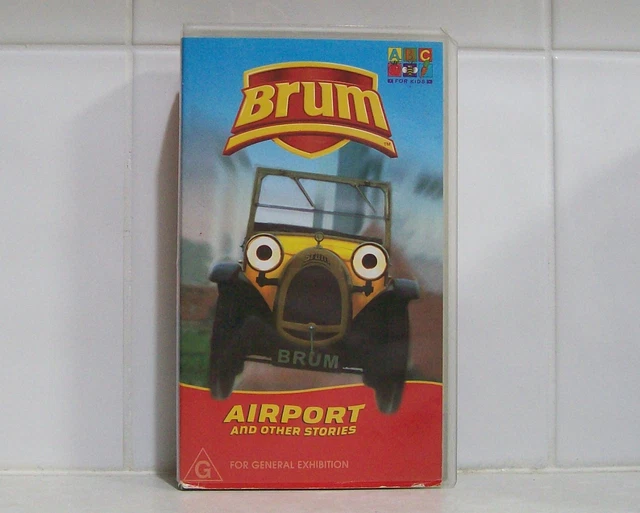 VHS VIDEOTAPE - BRUM - Airport and Other Stories ABC For Kids video $6. ...