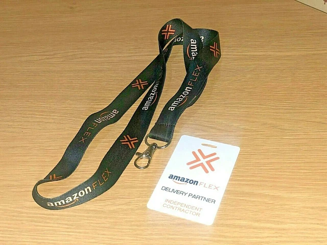 AMAZON FLEX DELIVERY Driver ID Badge & Lanyard £10.95 - PicClick UK