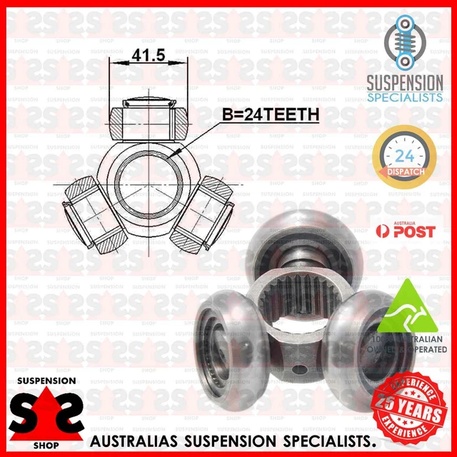 SPIDER ASSEMBLY, DRIVE Shaft Suit SUBARU Impreza 2.5 WRX STI AWD (GRF ...