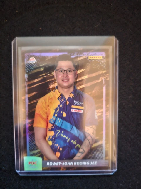 ROWBY-JOHN RODRIGUEZ /180 - 2025 PDC World Championship Darts - Panini ...