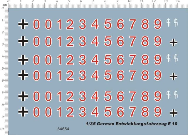 1/35 WWII GERMAN Entwicklung E10 Light Jagdpanzer Tank Model Water ...