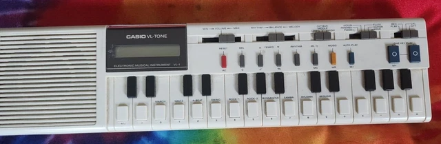 CASIO VL-TONE VL-1 Musical Instrument & Calculator Keyboard - Tested ...