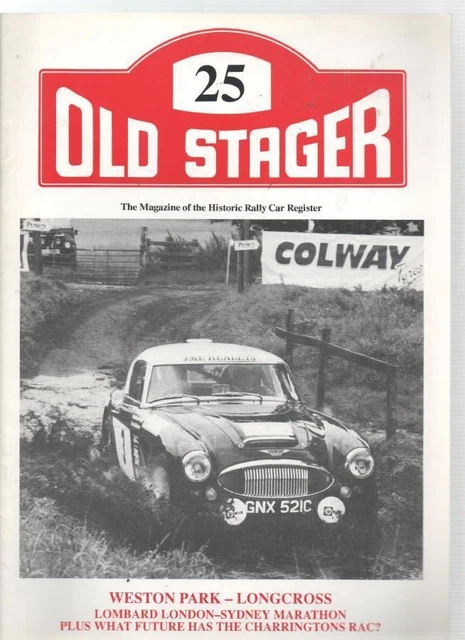 OLD STAGER RALLYING MAGAZINE - No. 25 £14.95 - PicClick UK