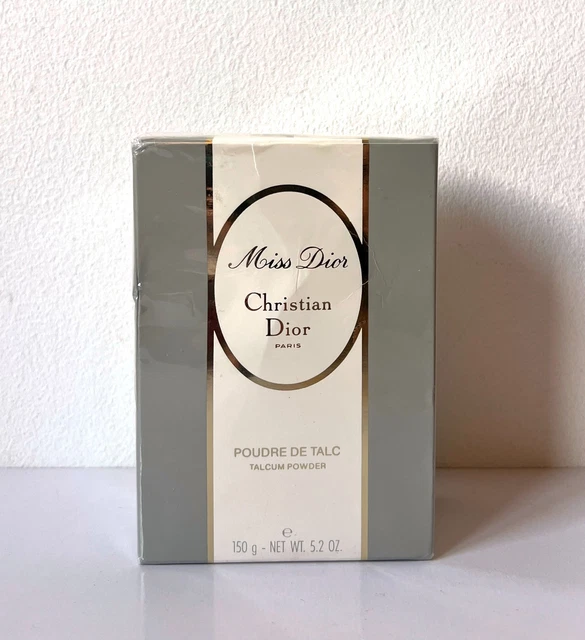 VINTAGE CHRISTIAN DIOR Miss Dior Poudre de Talc 150g Perfumed Talcum ...